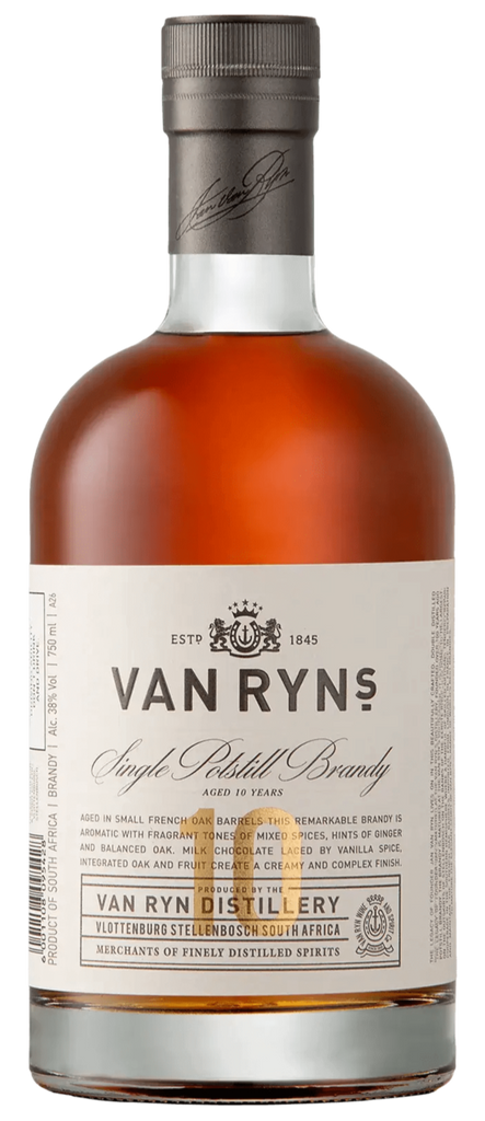 Van Ryn's Single Potstill Brandy Ten Year Old – Vinotèque